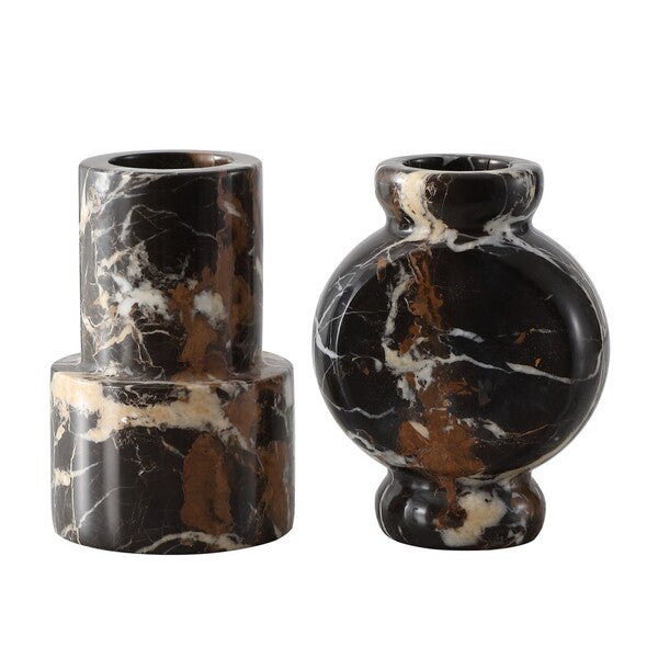 Anri Marble Vases - Set of 2